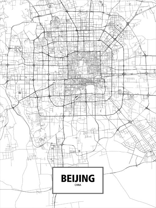 Beijing City Map
